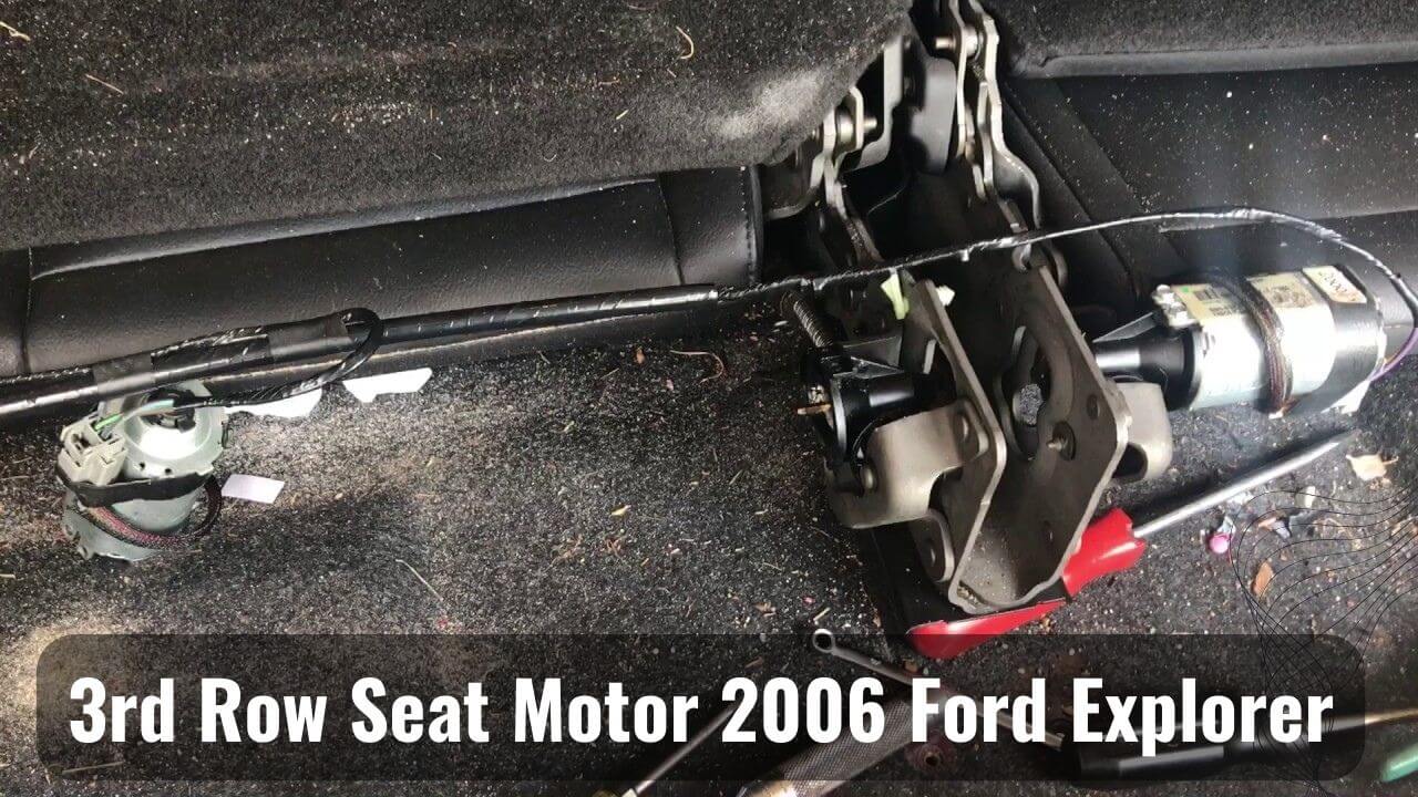 Smooth Sailing: 3rd Row Seat Motor 2006 Ford Explorer!