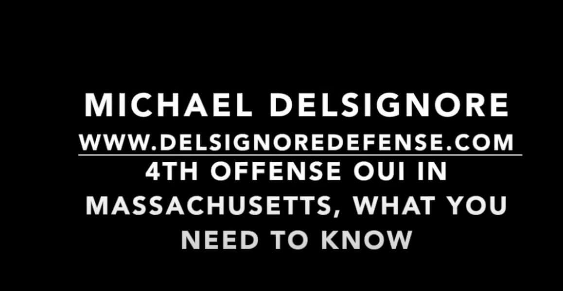 4Th Offense Dui Massachusetts | Psycho Autos