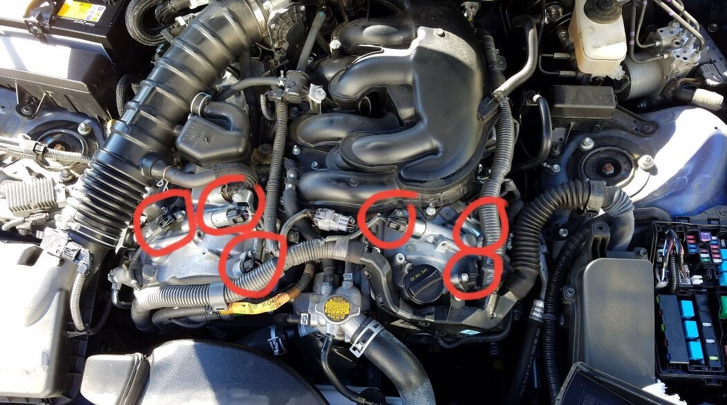 2008 Lexus IS250 Camshaft Position Sensor Location | Psycho Autos