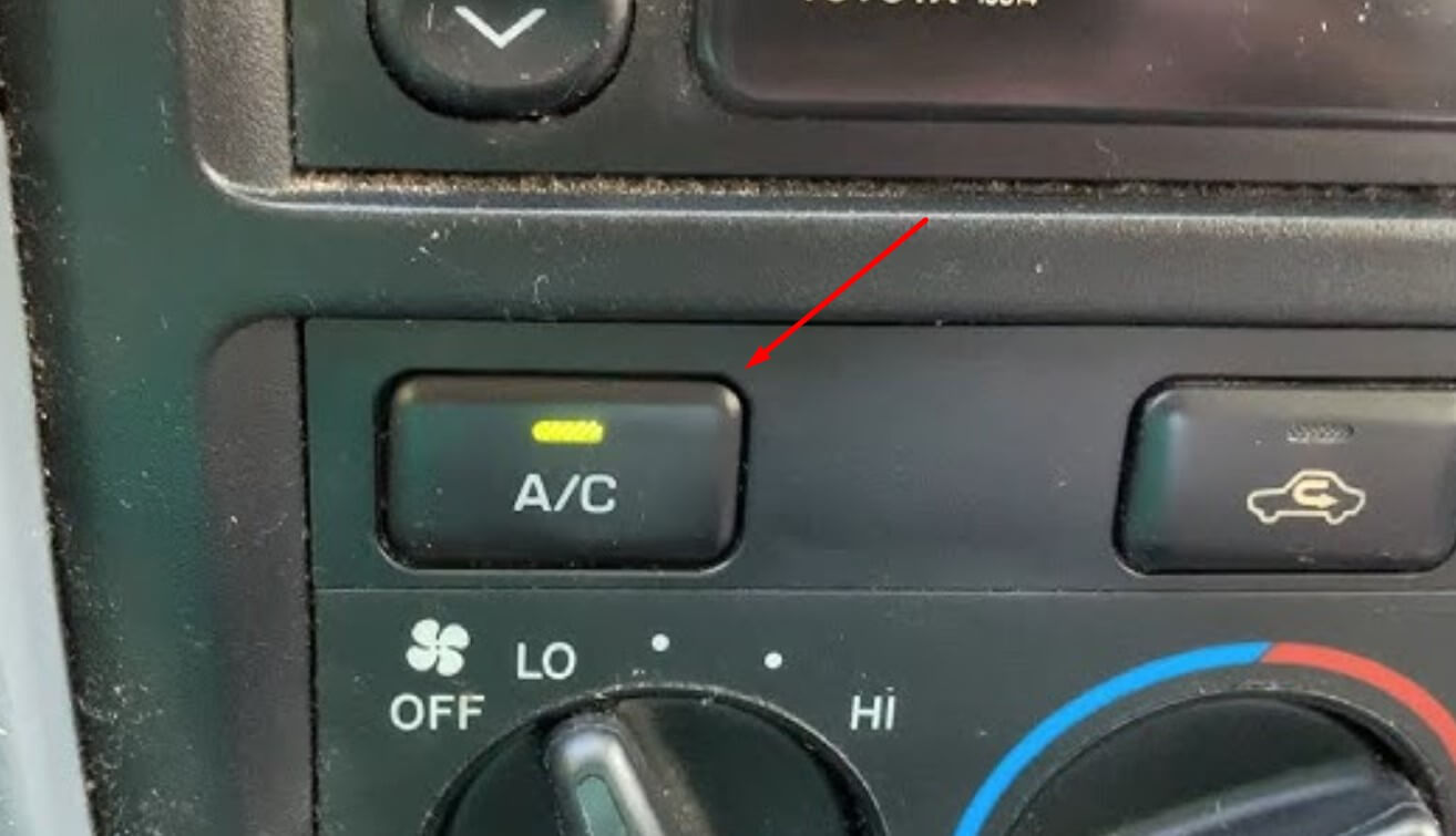 Ac Light Blinking Toyota